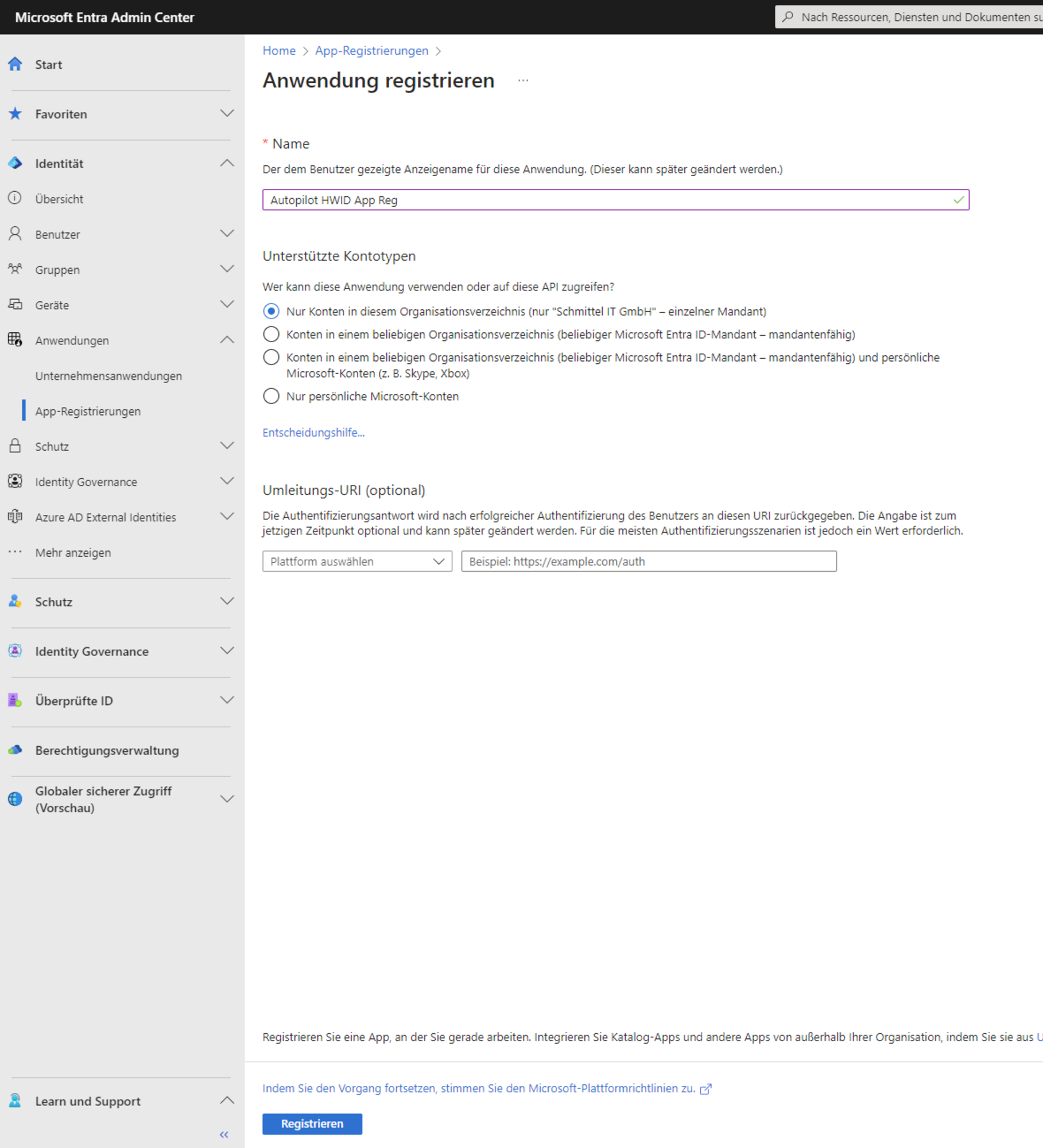 Windows HWID leichter bei Intune hinzufügen